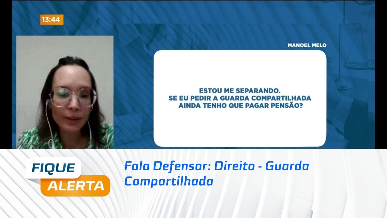 Fala Defensor: Direito - Guarda Compartilhada - YouTube