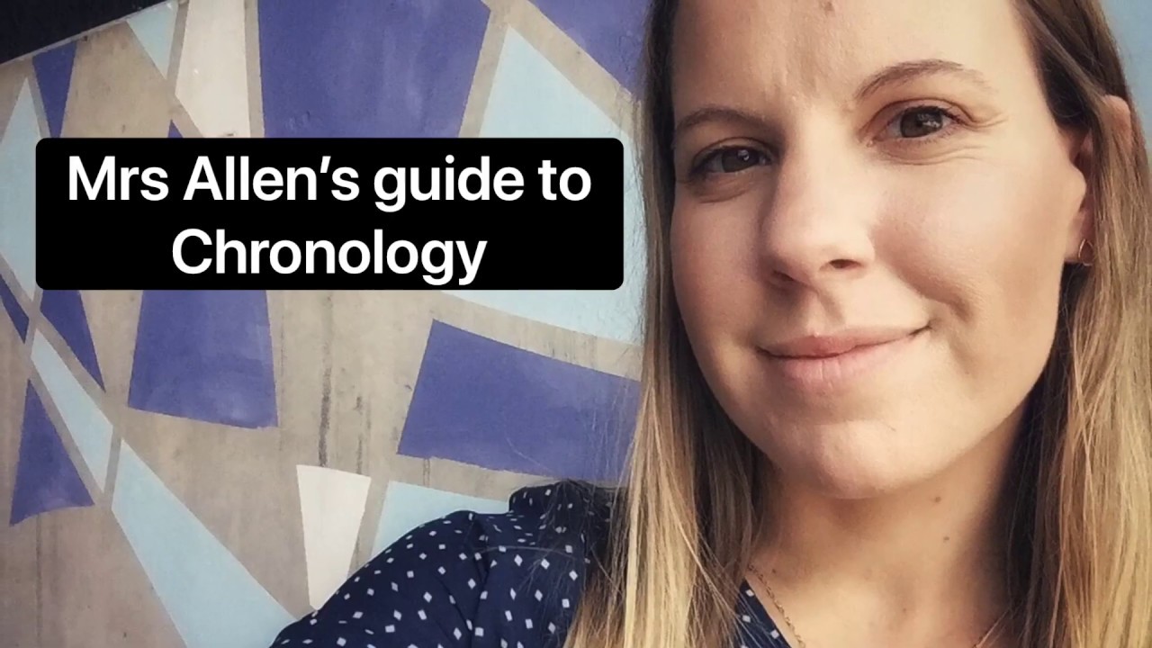 Mrs Allen’s History lesson - Chronology - YouTube