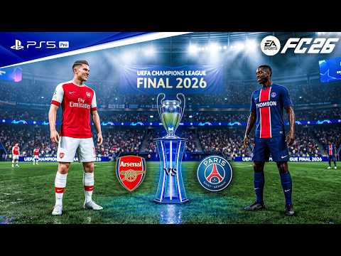 FIFA 26 - Arsenal vs. PSG - UEFA Champions League 25/26 Final Match | PS5™ Pro [4K60]
