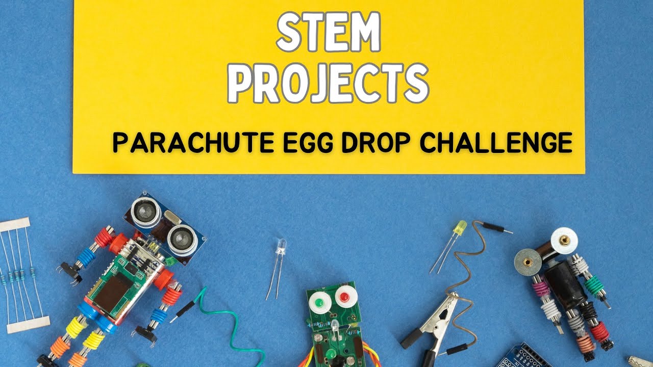 STEM project - Egg Drop Parachute Challenge - YouTube