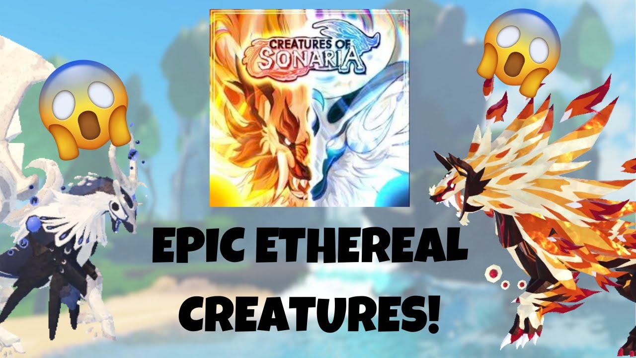 NEW SUN AND MOON CREATURES ARAE INSTANE! || Creatures of Sonaria - YouTube