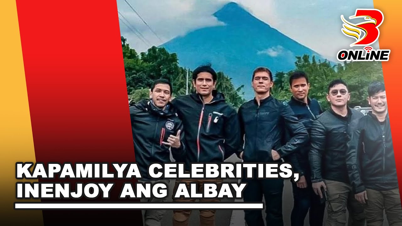 Kapamilya celebrities, inenjoy ang Albay - YouTube