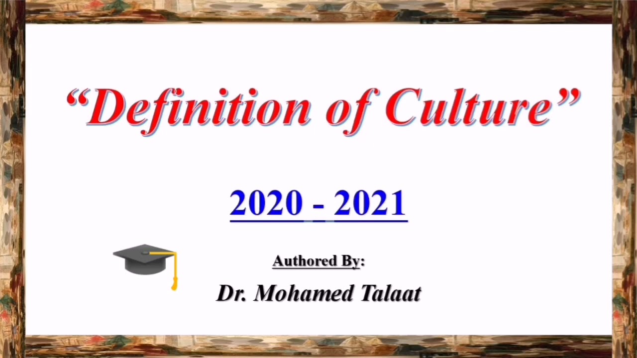 Definition Of Culture In Brief YouTube definition-of-culture-in-brief-youtube