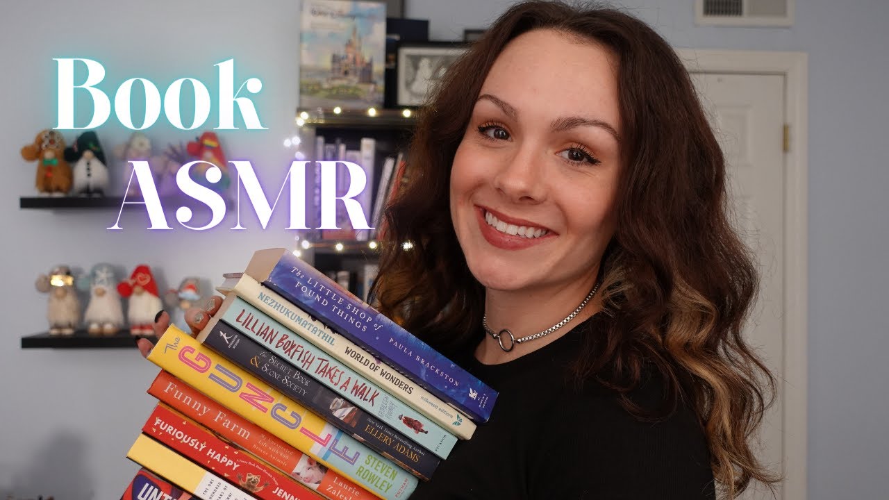ASMR Books That Feel Like A Warm Hug 📚💞 (Tapping, Tracing, Page ...