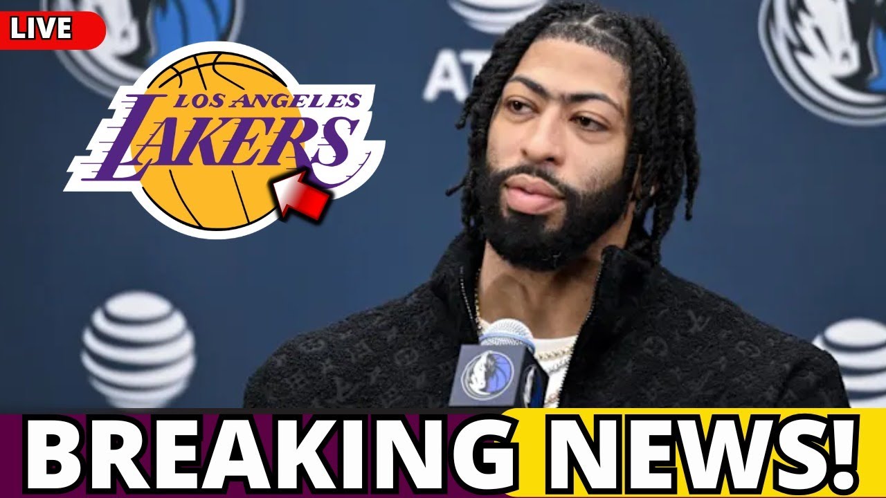 BOMB ON THE WEB! LOOK WHAT ANTHONY DAVIES SAID ABOUT THE LAKERS ...