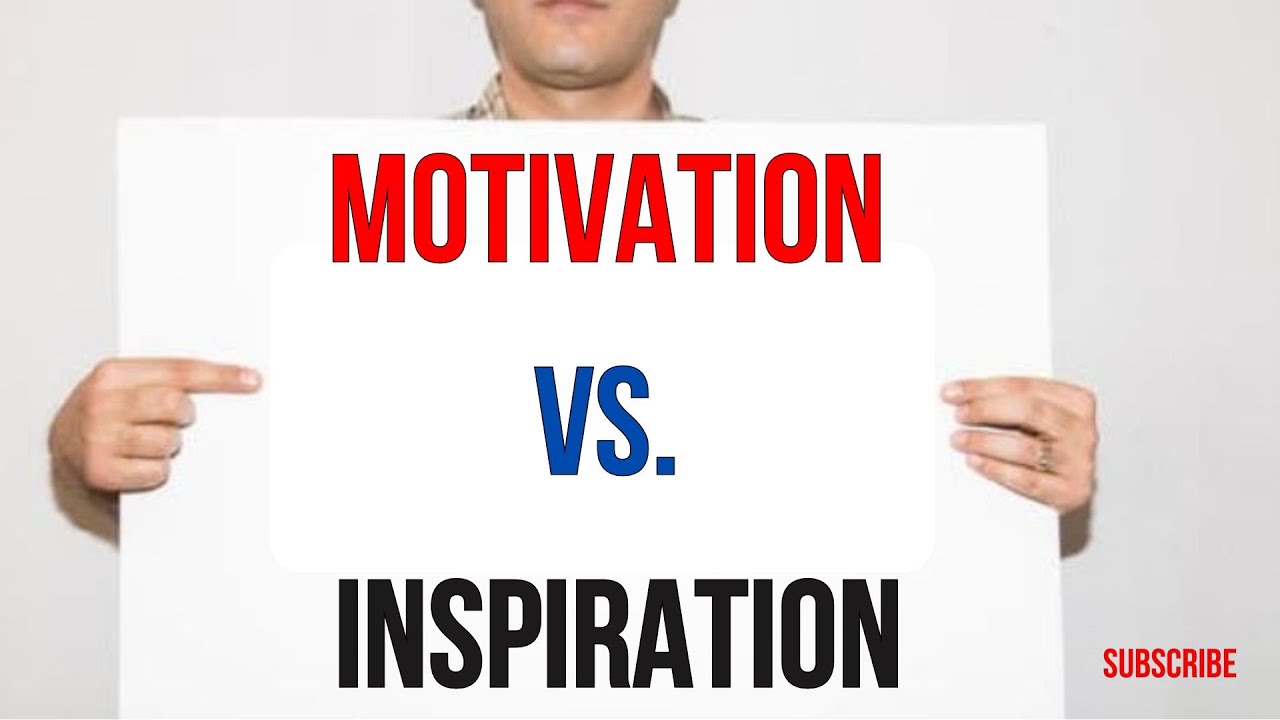 Motivation vs. Inspiration - YouTube
