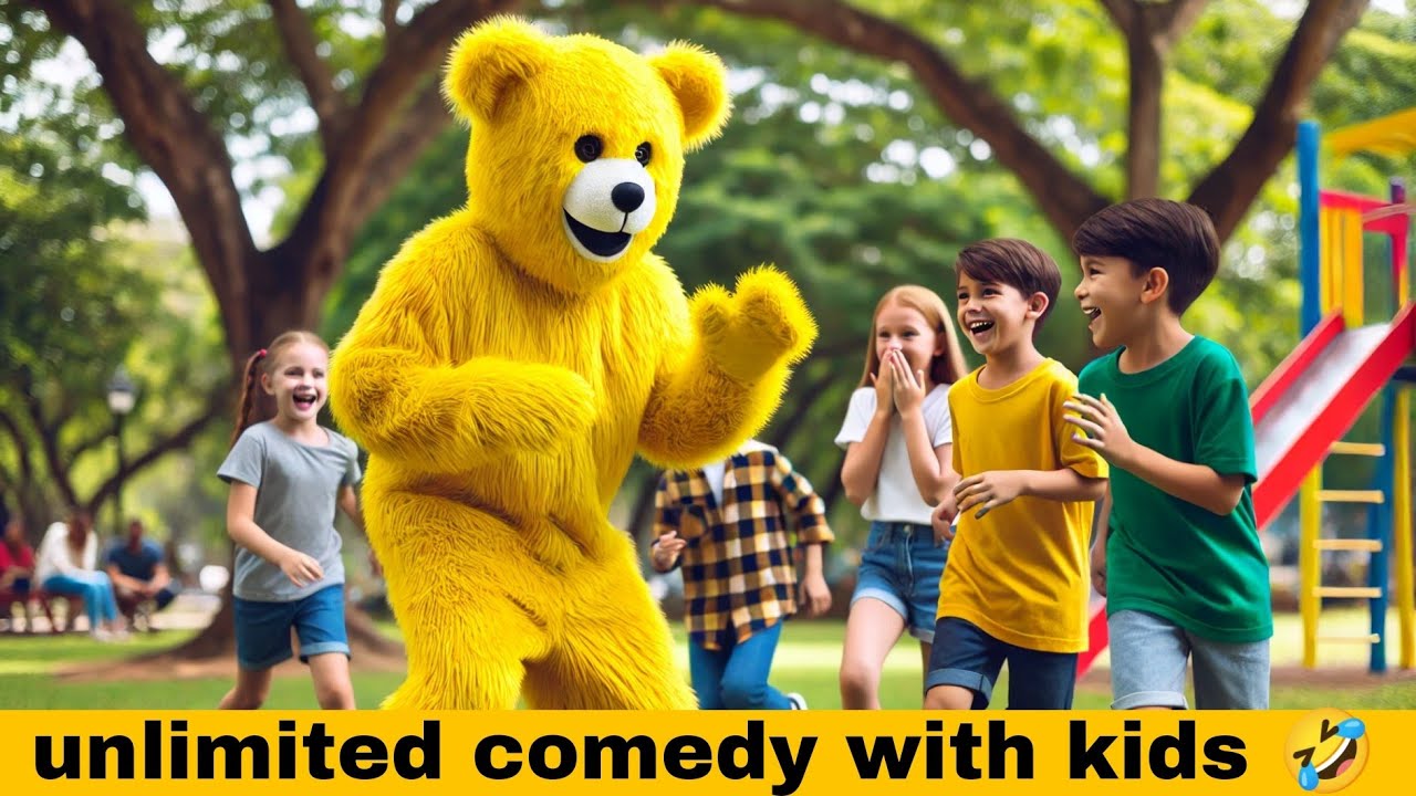 Hilarious Teddy Bear Comedy 😂 with kids || – Kids Reactions Are ...