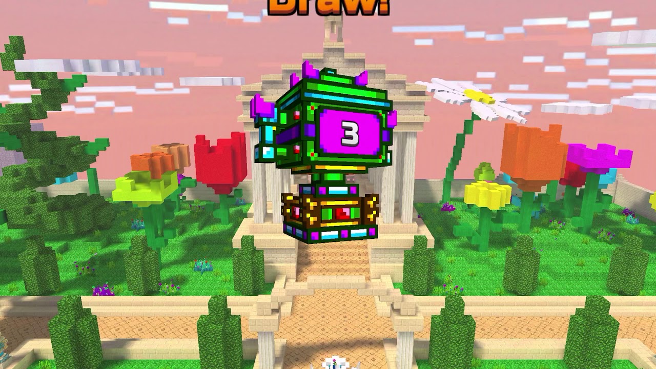 Playing brawl in heaven garden in pixel gun 3D - YouTube