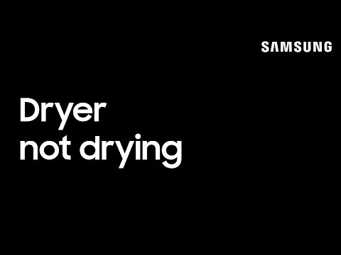 Samsung dryer not heating or drying clothes | Samsung US