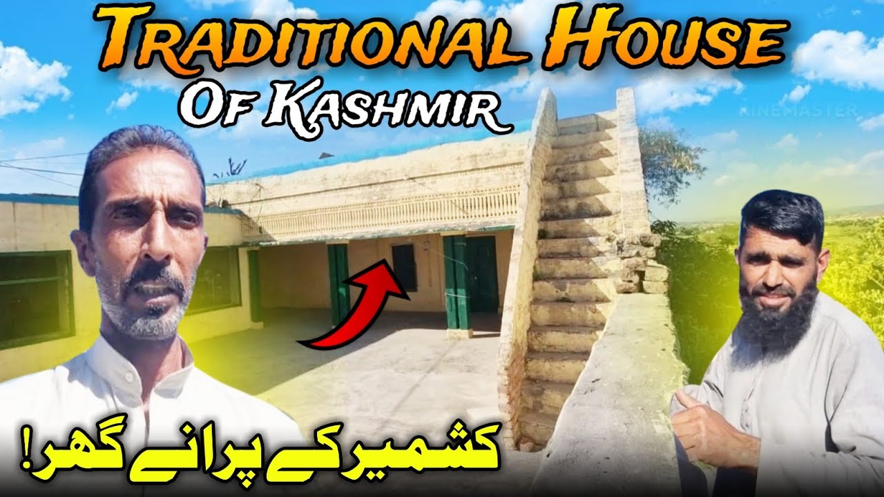 Traditional House Of Kashmir 😍 Beautiful Old House Of Dadyal || Family ...
