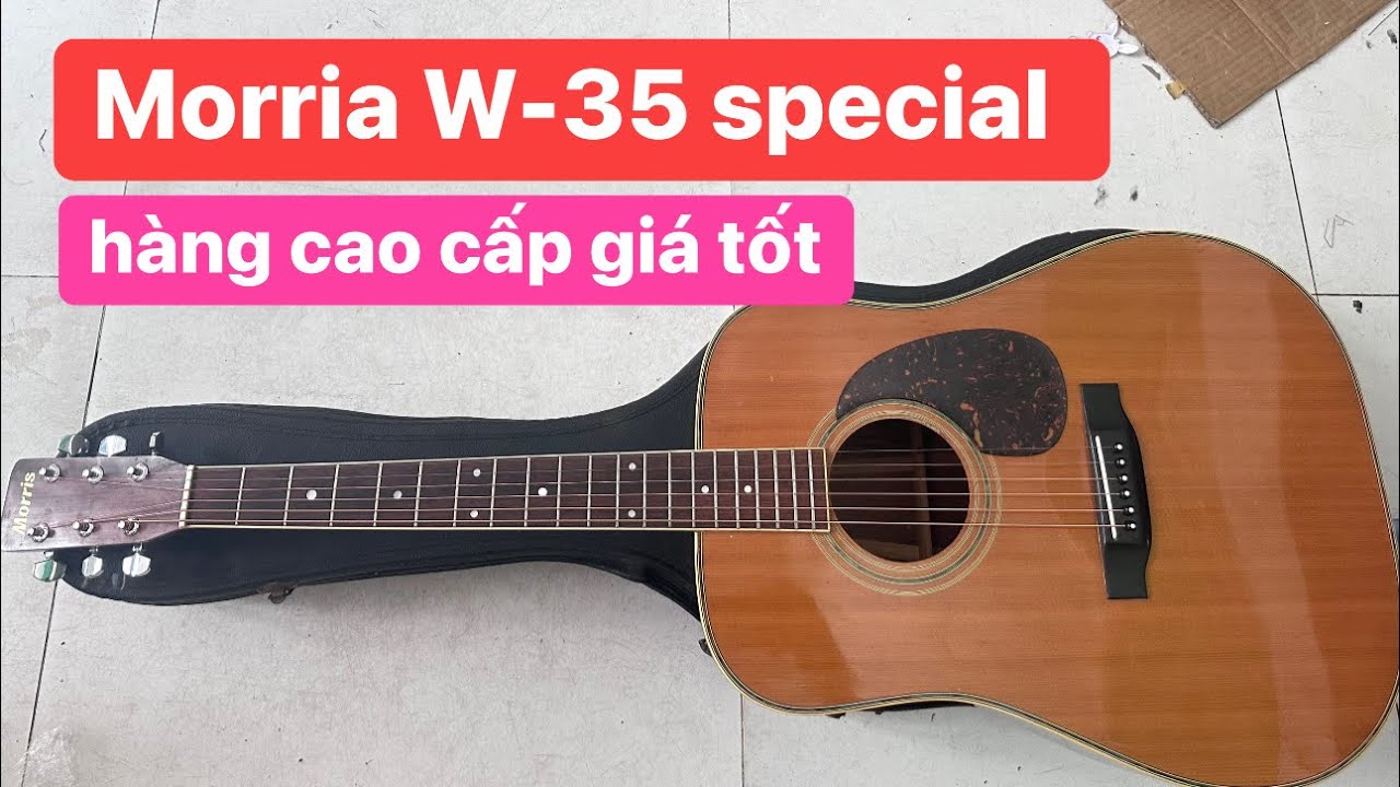 Đàn guitar Morris W-35 Special Japan âm hay. Giá: 5tr500k, guitar nhật ...