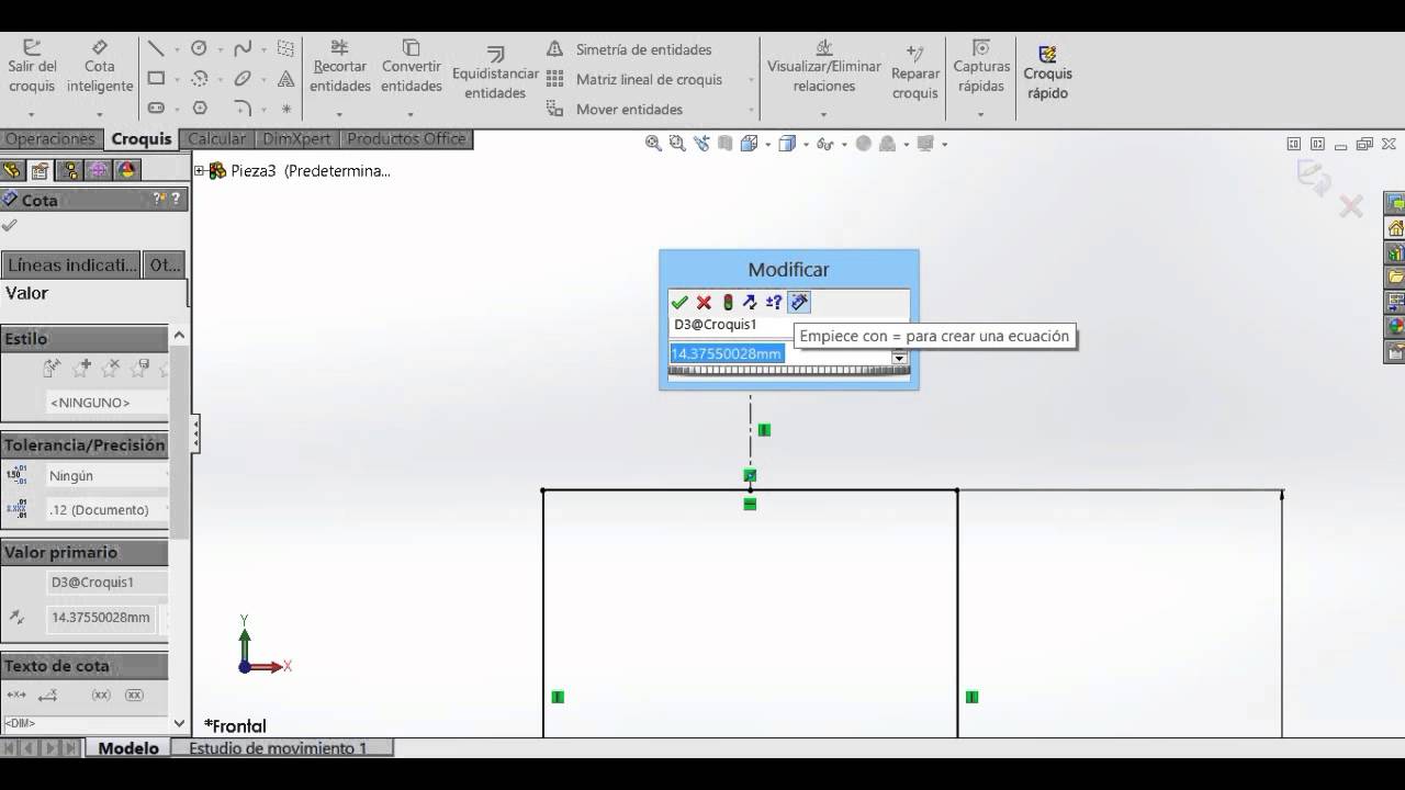 solidworks tutorial utt 2g base para carrito seguidor - YouTube