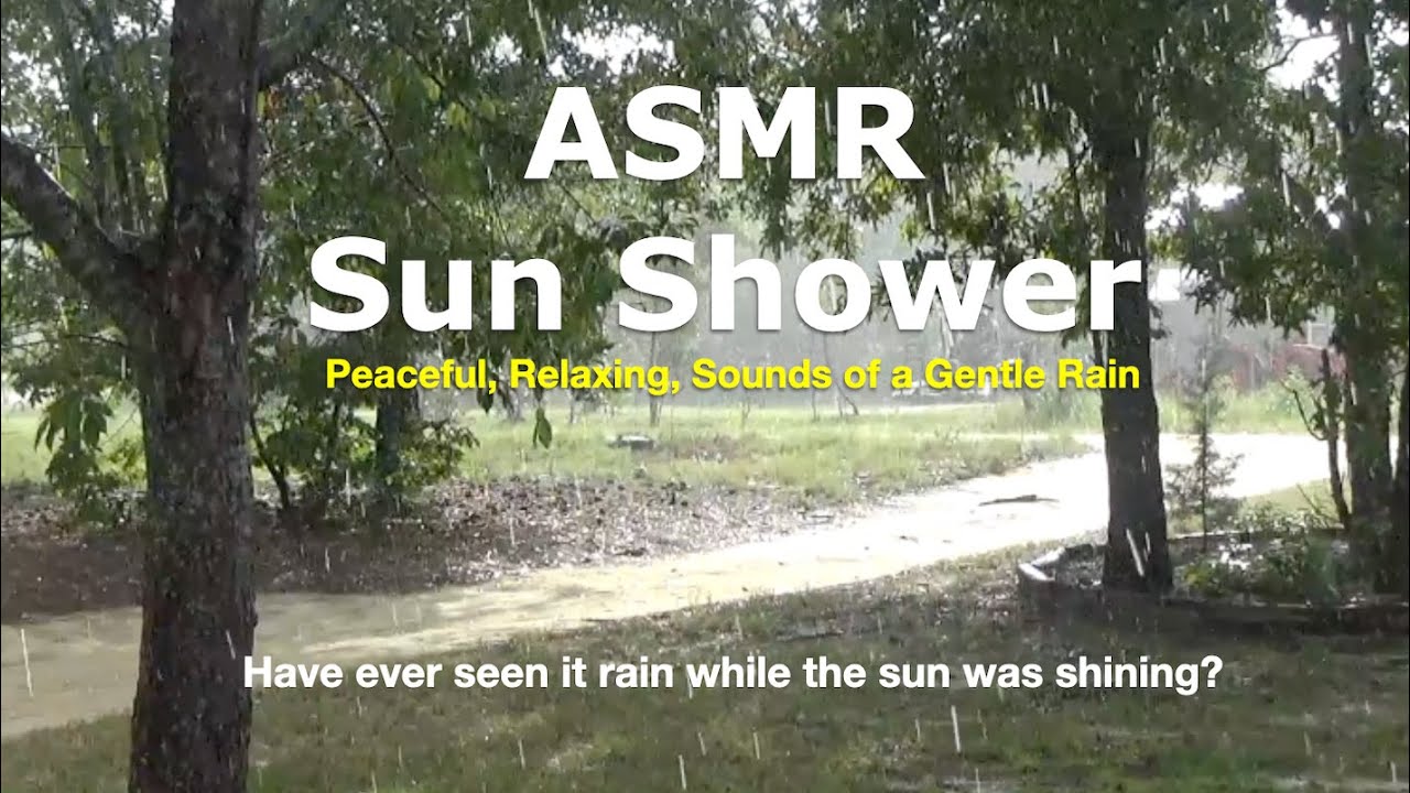 ASMR Sun Shower - YouTube