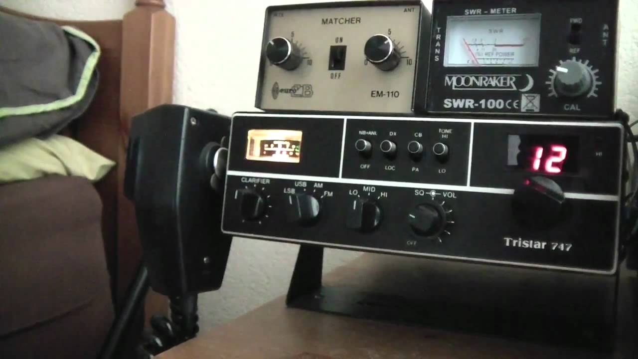 Tristar 747 SSB Transceiver - YouTube