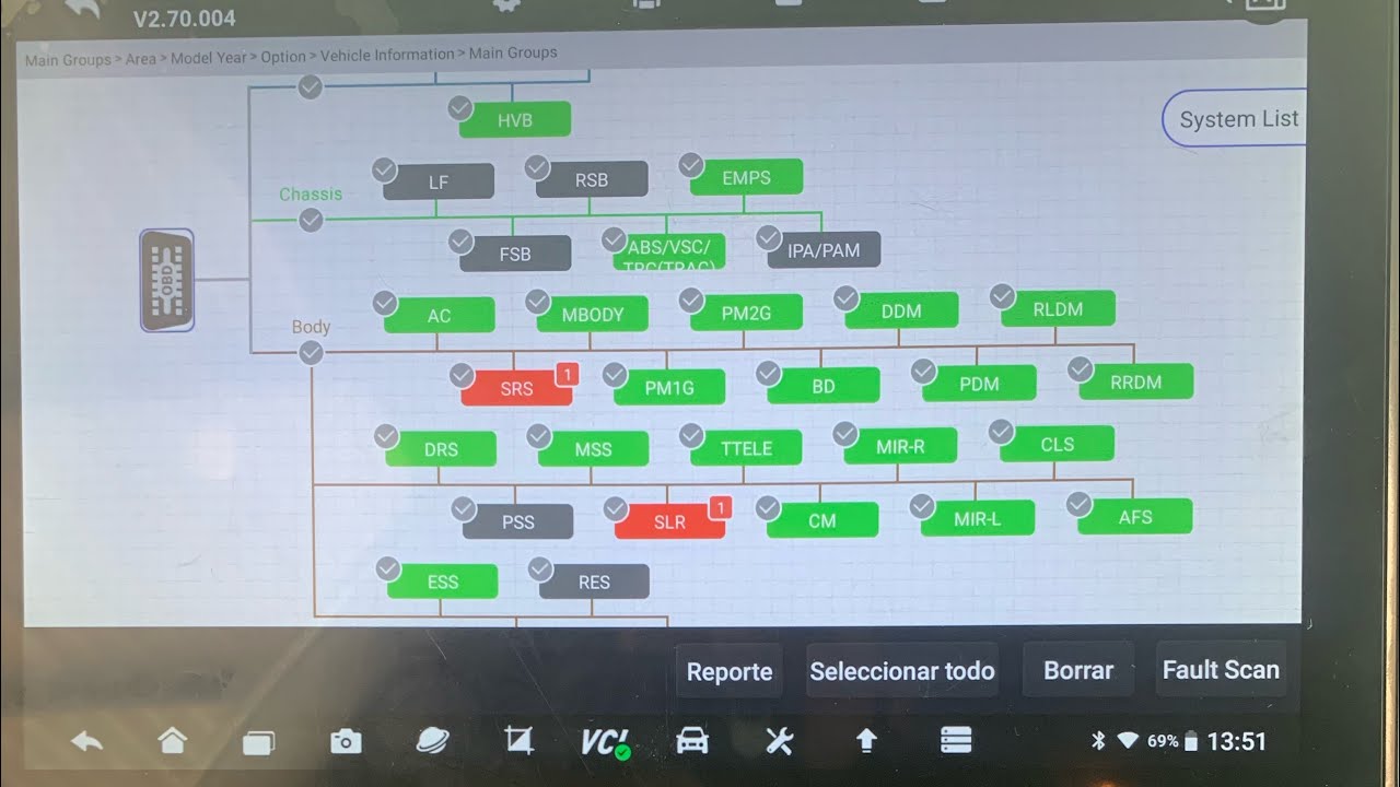 Codigo B1650 sistema de retención suplementaria Toyota Lexus - YouTube
