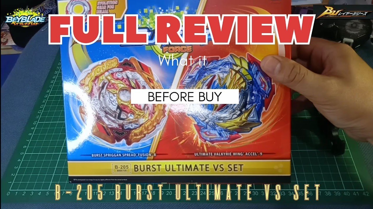 FULL REVIEW B-205 BURST ULTIMATE VS SET FLAME| Jangan Kecewa Gaess... # ...