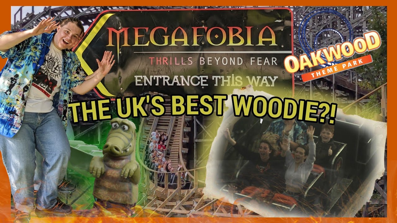 Is Megafobia the best wooden coaster in the UK?! First time at Oakwood ...
