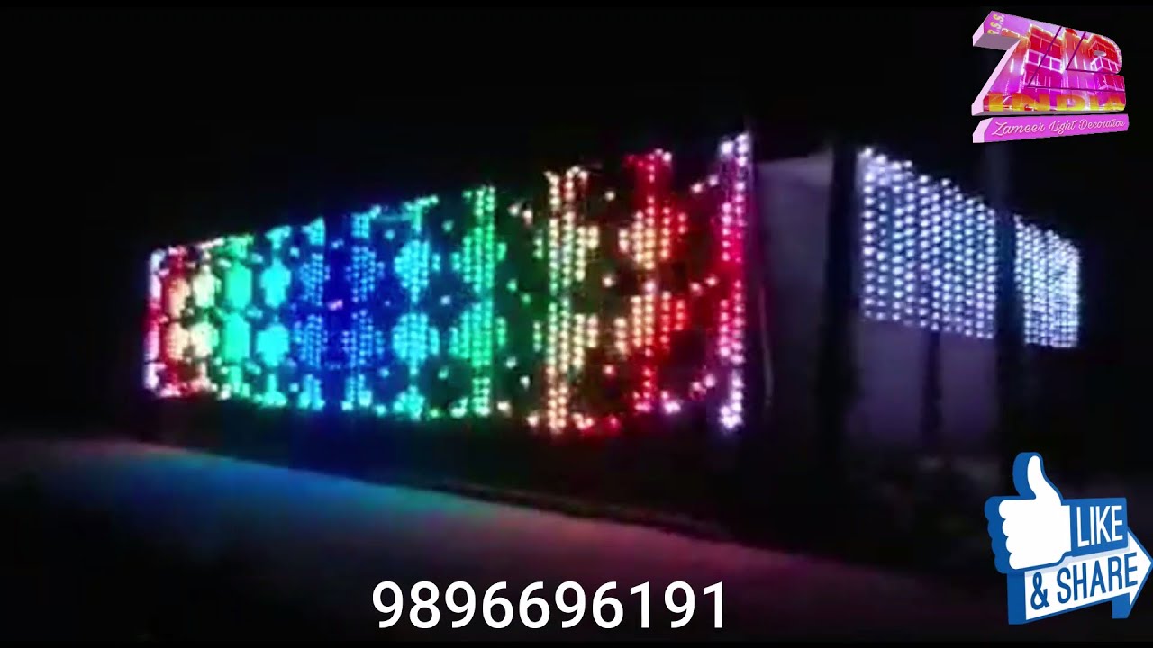 Pixel LED Building Decoration || Programing Available || 8208929320 ...