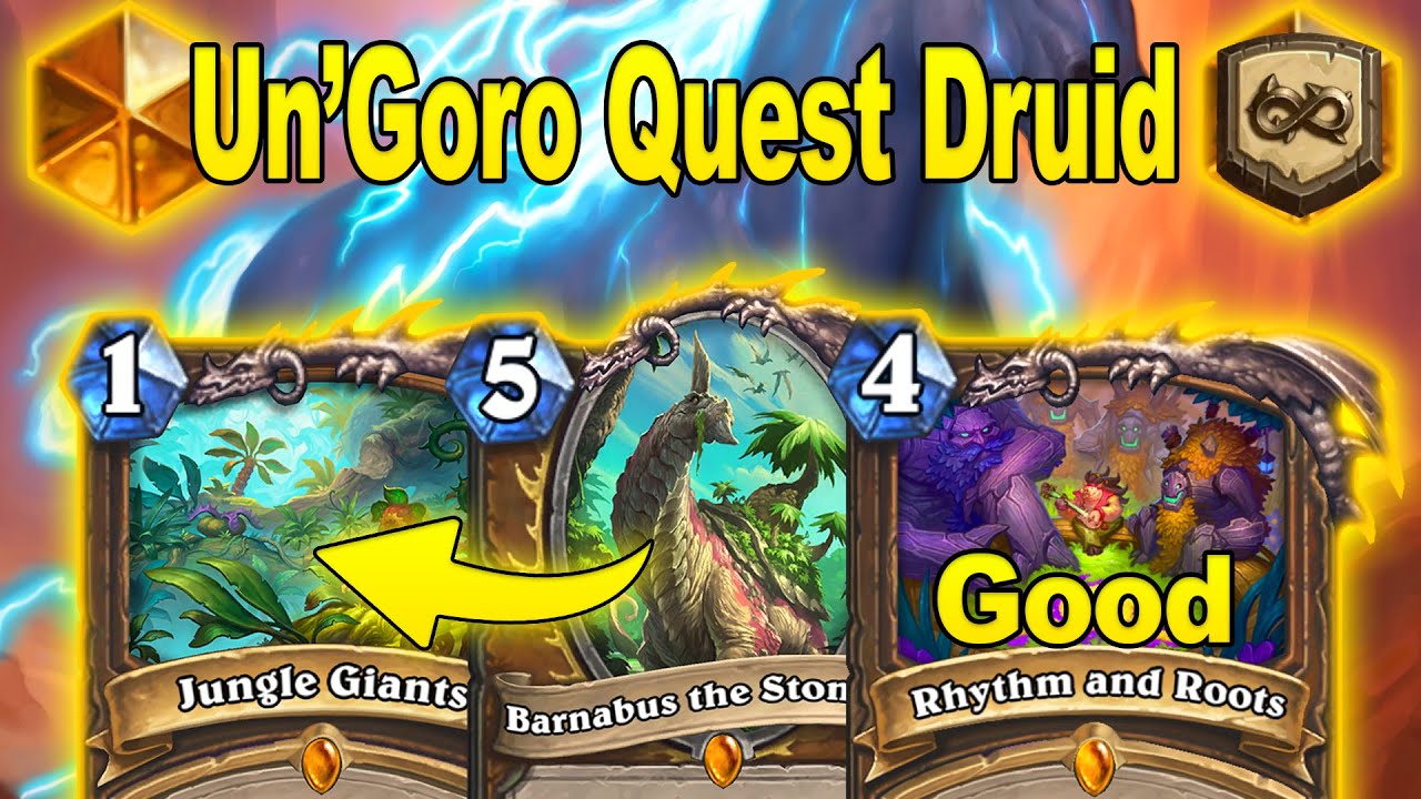 My Jungle Quest Druid Deck Is The Best To Play For Fun Showdown in the Badlands Games ...