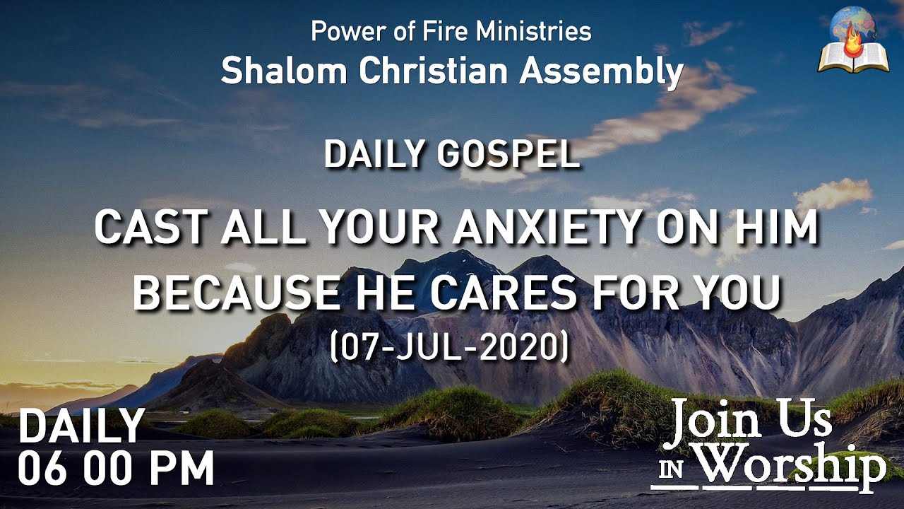 DAILY GOSPEL (07-JUL-20) - Rev. G. Solomon - Shalom Christian Assembly ...