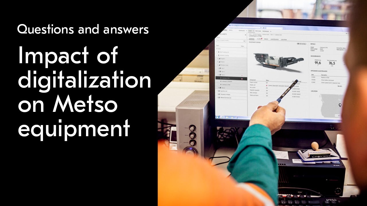 How will digitalization impact Metso equipment in the future? - YouTube