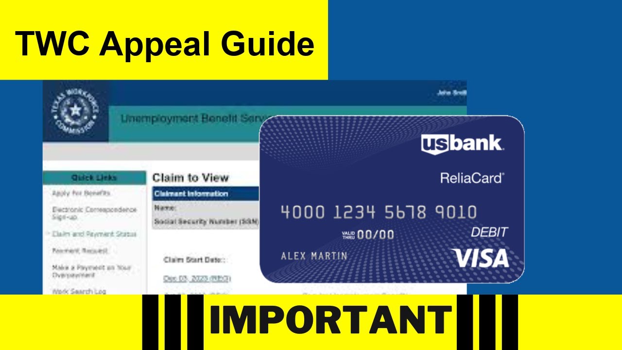Texas TWC Unemployment How to File Win Your Appeal Complete Guide - YouTube