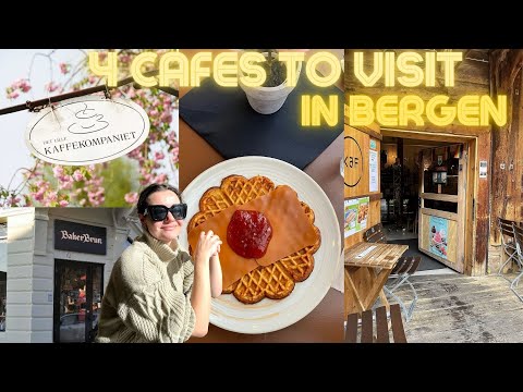 4 CAFES YOU MUST VISIT IN BERGEN, NORWAY| Waffles, Coffee, Ice Cream & Bolle | Norwegian Guide