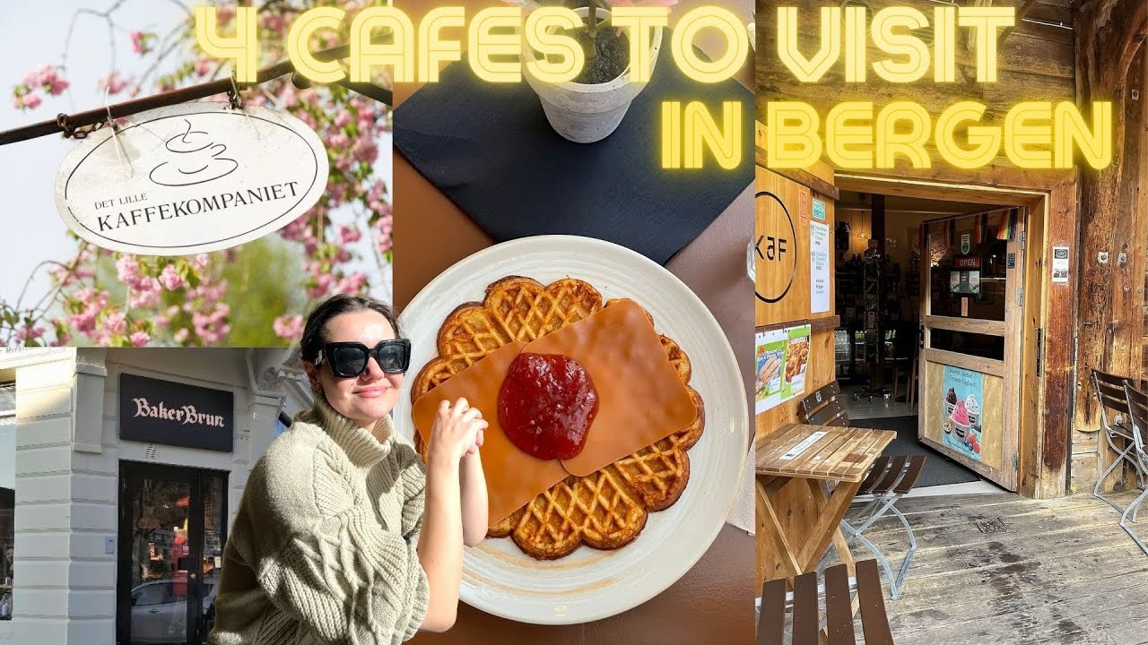 4 CAFES YOU MUST VISIT IN BERGEN, NORWAY| Waffles, Coffee, Ice Cream ...