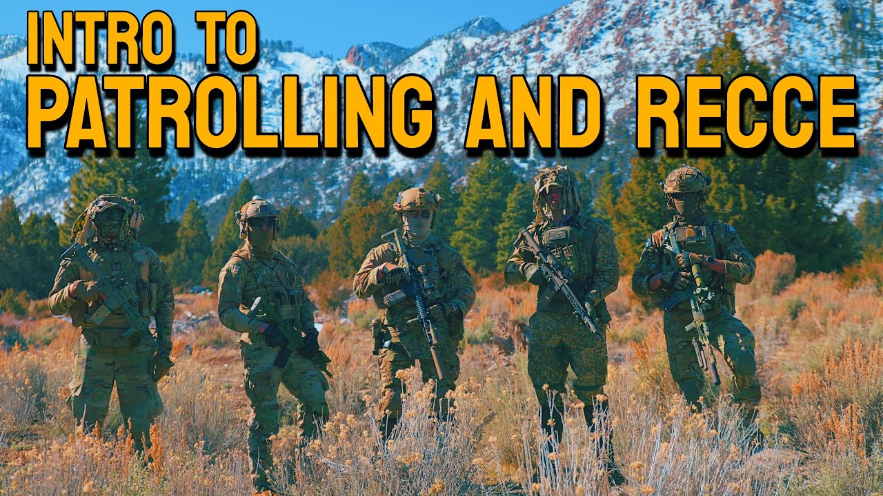 INTRO TO PATROLLING AND RECCE - YouTube