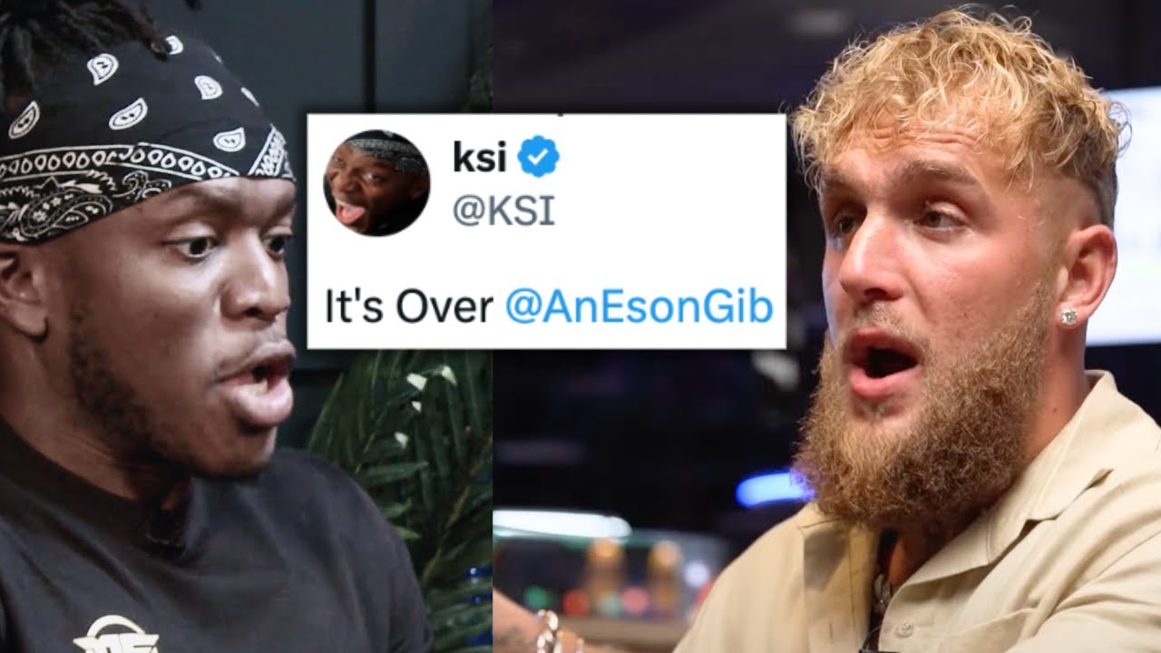 KSI GOES OFF, JAKE CALLED OUT - YouTube