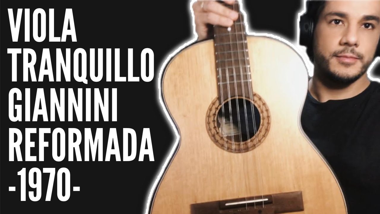 Restauramos a viola e QUE SOM !! Instrumental de Moreno, o Rei da Viola ...
