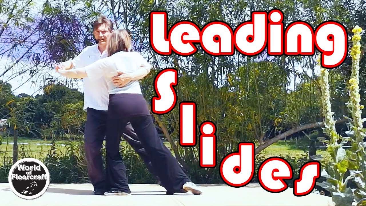 Modern Jive Technique - Footwork 5 - Slides - YouTube