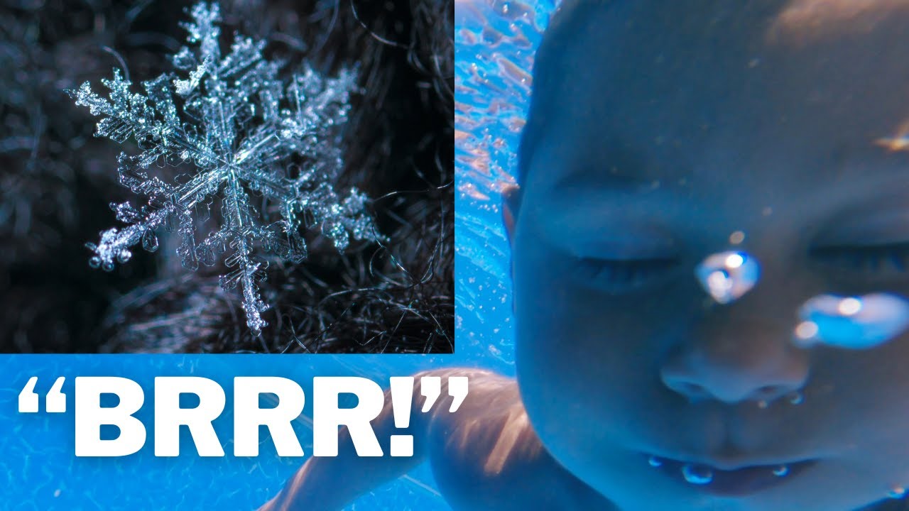 KID JUMPS IN FREEZING POOL! 🥶 - YouTube