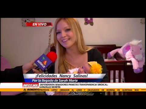 Sarah Marie, hija de Nancy Salinas, hace su debut en INFO7 - YouTube