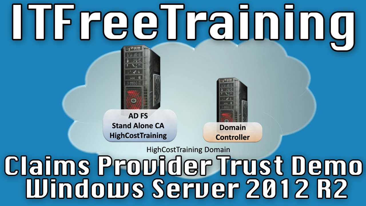 Claims Provider Trust Demo Windows Server 2012 R2 - YouTube