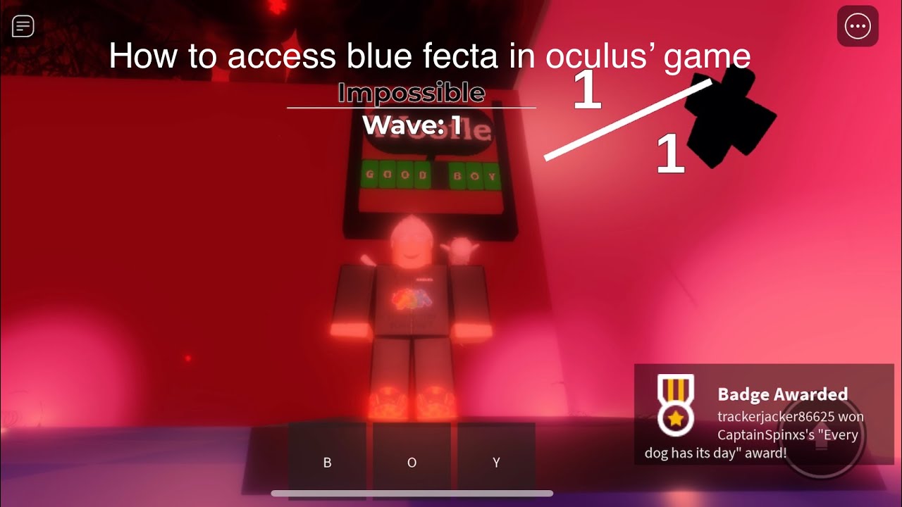 How To Enter Blue Fecta in Oculus’ Game (Midnight Horrors Goodbye Fecta ...