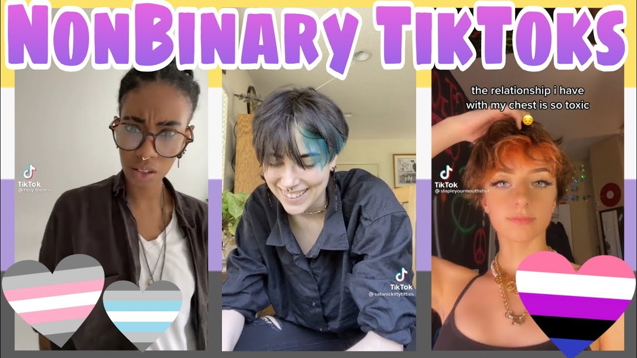 NONBINARY TikToks part 5 (and some gender identities) - YouTube