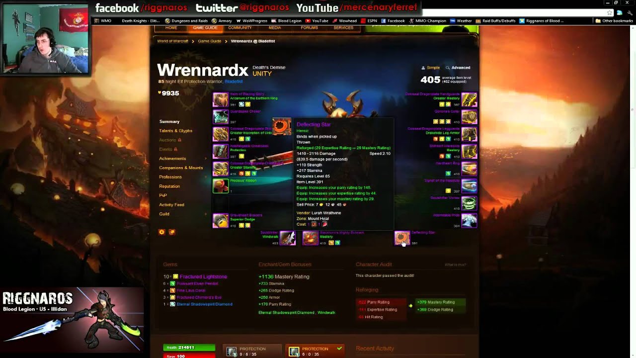 Riggnaros - Weekly Tank Talk - Wrennardx - Apr 6th - YouTube