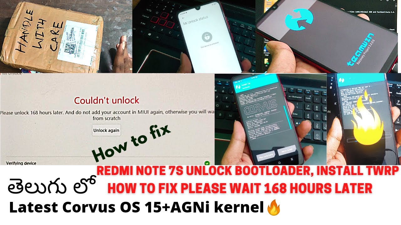 Redmi Note 7S | How To Unlock Bootloader And Install TWRP | Best gaming ...