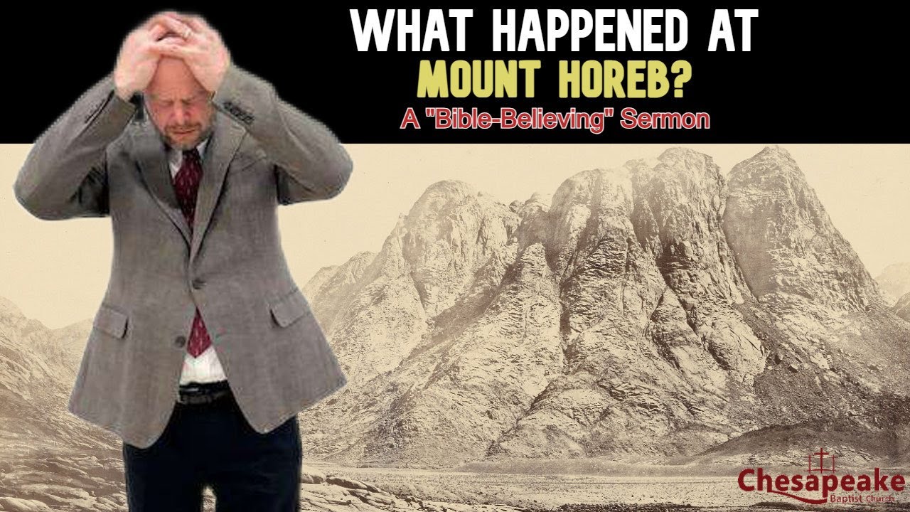 What Happened At Mount Horeb? | Deuteronomy 1 | Pastor Matt Nettesheim ...