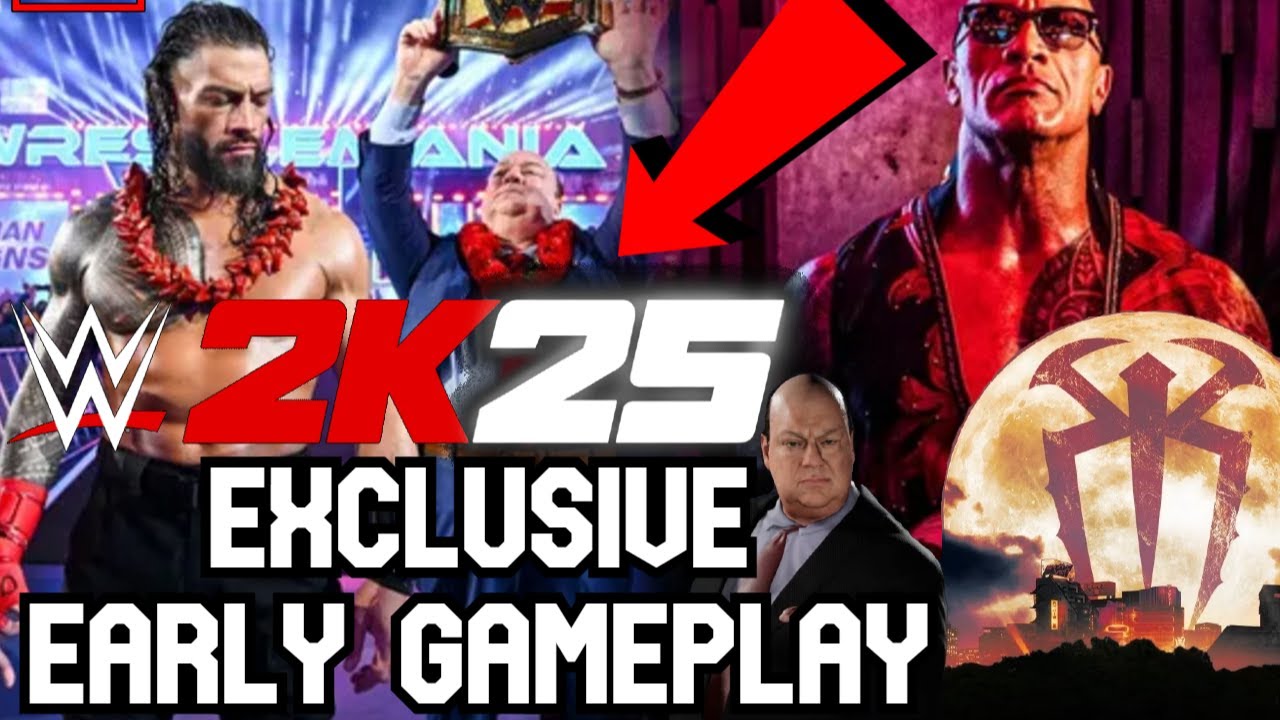 🤼 WWE 2K25 EARLY ACCESS GAMEPLAY | THE ISLAND! | STORY MODE | 1ST PLAY ...