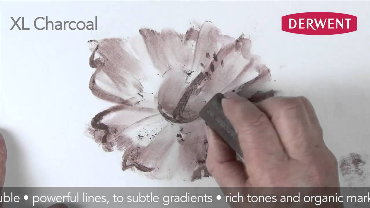 XL Charcoal Speed Drawing - YouTube