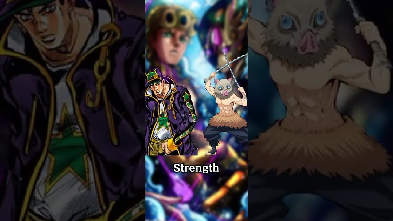 Jojo vs Demon Slayer: Jotaro vs Inosuke Part 1 #Shorts #JJBA #kimetsu ...