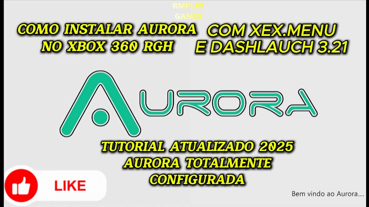 COMO INSTALAR AURORA CONFIGURADA NO XBOX 360 2025 (VIA USB) - YouTube