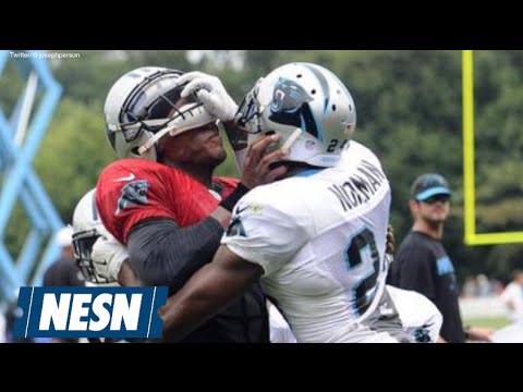 Panthers Teammates Cam Newton And Josh Norman Fight