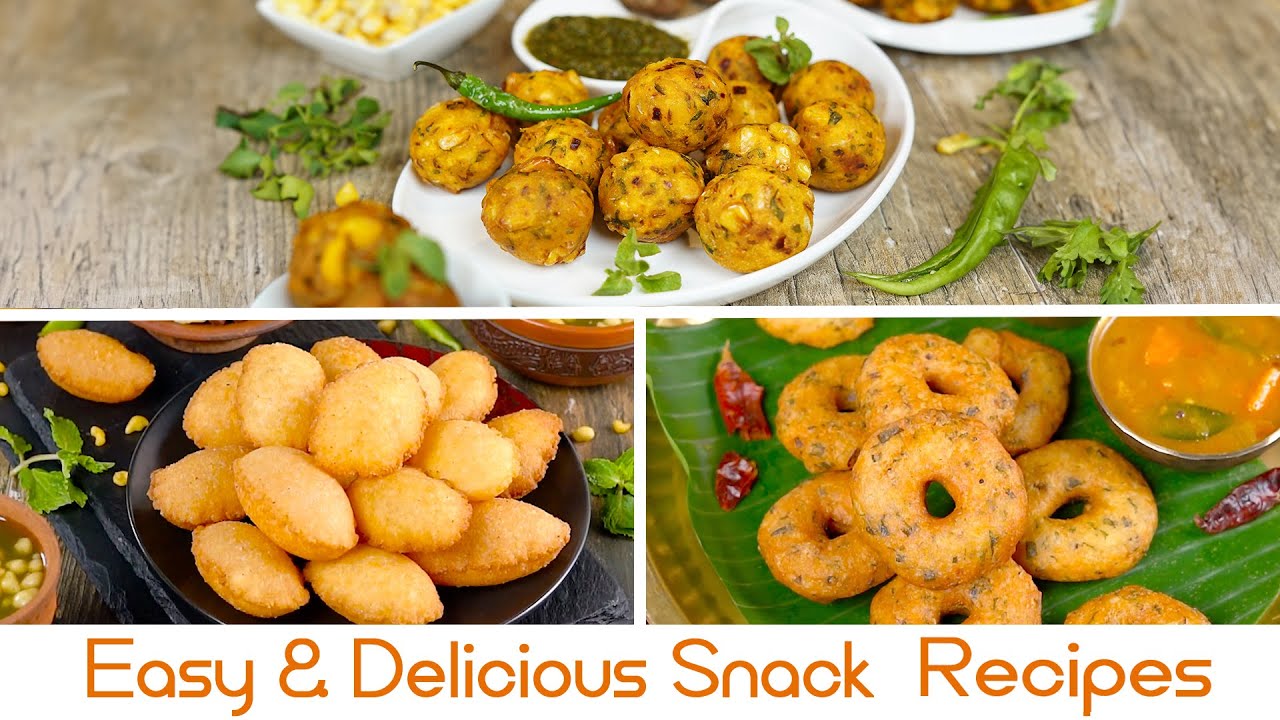 Easy & Delicious Snack Recipes - YouTube
