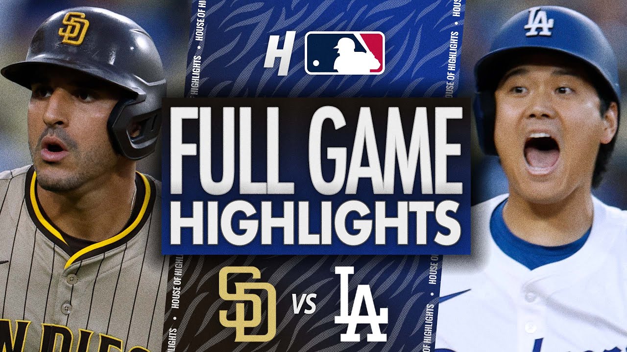 Padres vs Dodgers highlights, final score