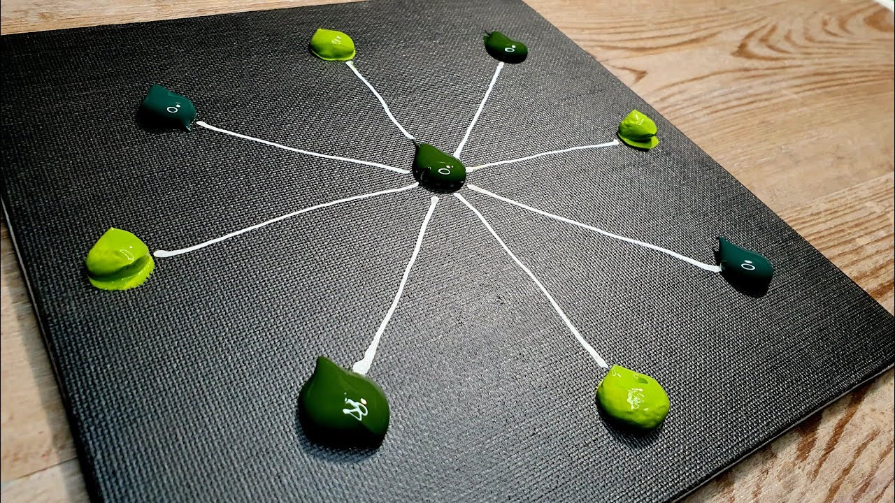 KING ART N #690 HOW TO PAINT A TREE TRUNK EASY FOR BEGINNERS - YouTube