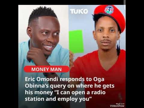 ERIC OMONDI na OGA OBINA wakiwasha Mitandaoni, Angalia pesa alizo Nazo OGA OBINA - YouTube