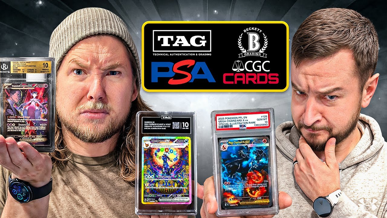TAG vs PSA vs Beckett vs CGC — Here’s the Best Pokémon Grading Value ...